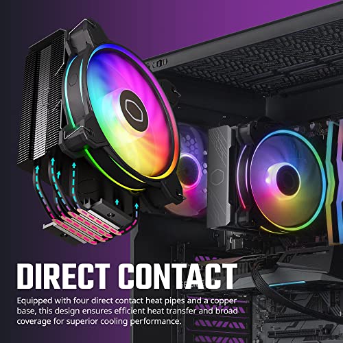 Cooler Master HAF 5 Pro High Performance Gaming PC - Intel i5 12400F - NVIDIA GeForce RTX 3060 - 16GB DDR4 3200MHz - 1TB M.2 NVMe SSD – WiFi - Windows 11 - Desktop Computer,Black