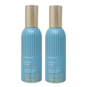 bath & body works aloe + palm 2 pack concentrated room spray - 1.5 oz / 42.4 g each