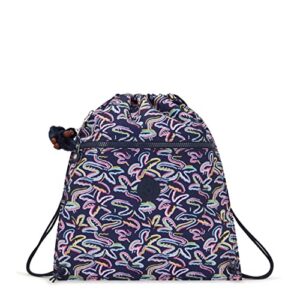 kipling women's supertaboo, palm fiesta prt, 15.5''l x 17.75''h x 0''d