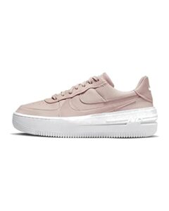 women's air force 1 plt.af.orm - size 5 us - pink oxford/white/light soft pink