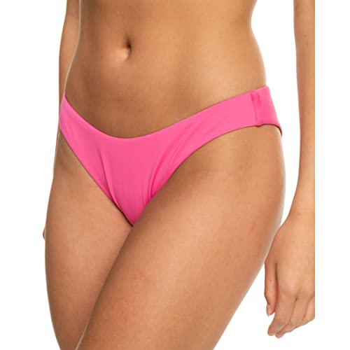 Roxy Women's Standard Beach Classics Hi-Leg Bikini Bottom, Shocking Pink 232