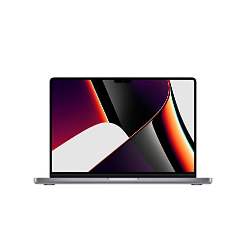 2021 Apple MacBook Pro with Apple M1 Pro Chip (14-inch, 32GB RAM, 512GB SSD Storage) Space Gray (Renewed)