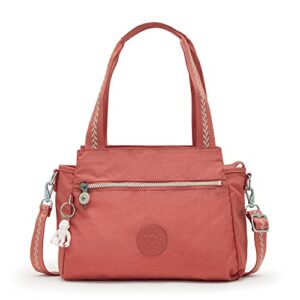 kipling women's elysia crossbody bag, lightweight, multi-compartment magnetic snap pockets, shoulder bag