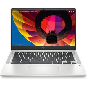 hp chromebook 15a-na0063dx 15.6-inch laptop intel pentium silver n6000, 8gb lpddr4x ram, 64gb emmc computer storage, intel uhd graphics, wifi bluetooth hd camera chromeos mineral silver (renewed)