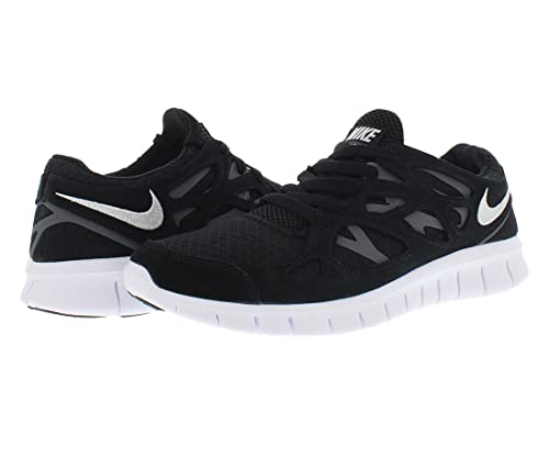 Nike Free Run 2 Unisex Shoes Size 7.5, Color: Black/White/Dark Grey