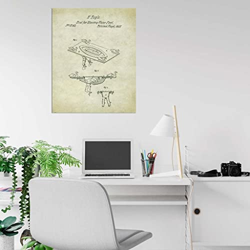 547785 Duck Hunting Blind Boat Patent Antique Decoys Goose Calls Cabin Picture DECOR WALL 36x24 PRINT POSTER