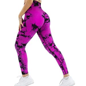 A AGROSTE Women Scrunch Butt Lifting Leggings High Waisted Workout Gym Yoga Pants Seamless Compression Booty Tights