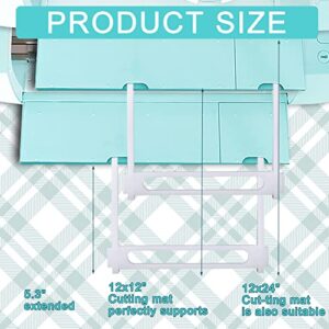 Extension Tray for Cricut Explore Air 2 Explore 3, Tray Extender Compatible with Cricut Explore Series, 12x24 & 12x12 Cutting Mat Extender Support for Cricut Explore Series