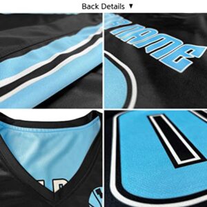 Custom Reversible Basketball Jersey for Men Kids,90s Hip Hop Sportswear Print Personalized Team Name Number Logo