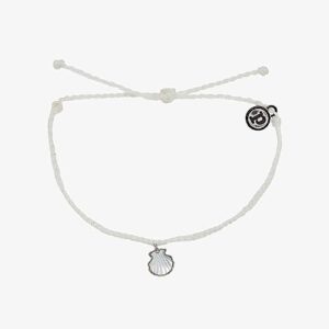 Pura Vida Bracelets Pack Hermosa & Magnolia Seashell Bracelet Stack - Set of 3 Stackable Bracelets for Women, Summer Accessories & Cute Bracelets for Teen Girls - Includes 3 String Bracelets