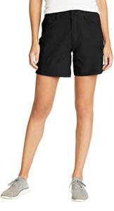 eddie bauer womens summer trail short color black (as1, numeric, numeric_4, regular, regular)