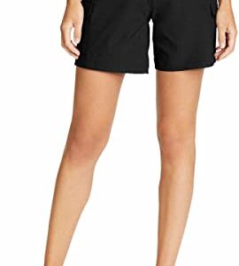 Eddie Bauer Womens Summer Trail Short Color Black (as1, Numeric, Numeric_4, Regular, Regular)