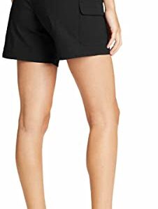 Eddie Bauer Womens Summer Trail Short Color Black (as1, Numeric, Numeric_4, Regular, Regular)