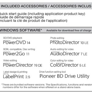 PIONEER Internal Blu-ray Drive BDR-2213 High Reliability & 16x BD-R Writing Speed Internal BD/DVD/CD Writer with PureRead 3+ and M-DISC Support