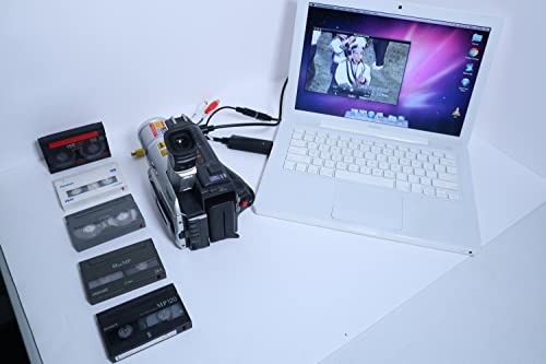 Hi8 8mm VCR Video Cassette Recorder, Play and Digitize Your Old 8mm and Hi8 Tapes