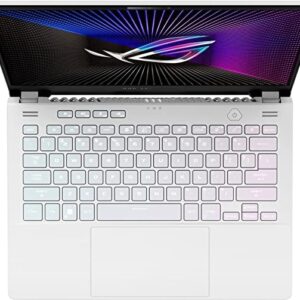 ASUS - ROG Zephyrus 14” Gaming Laptop – AMD Ryzen 9 6900HS - 16GB DDR5 RAM - 1TB PCIe 4.0 SSD - AMD Radeon RX 6700S - WQXGA 120Hz - Windows 11 - Moonlight White - Kuulpal HDMI Cable or, USB Hub