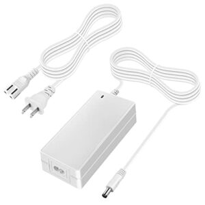 18v 3a ac to dc power supply cord for cricut explore air 2, cricut maker, expression2, create, cake, mini, original, maker, explore, explore air, explore one ac adapter (white).