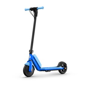 niu kqi youth electric kids kick scooter (blue)