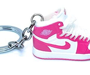 3D Sneaker Keychain with mini Jordans shoebox Keychains for men and women basketball party favors birthday gifts cute keychains for girls and basketball keychain accesories