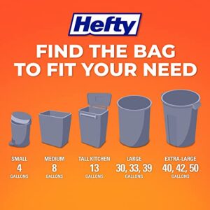 Hefty Small Trash Bags, Fabuloso Scent, 4 Gallon, 52 Count