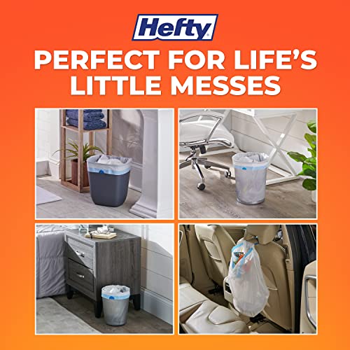 Hefty Small Trash Bags, Fabuloso Scent, 4 Gallon, 52 Count