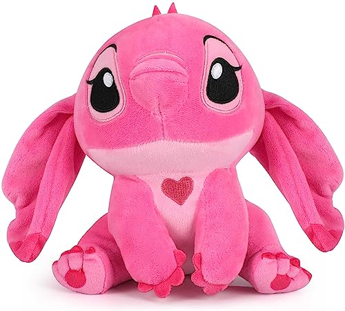 Tigiemap 8 Inch Stitch Plush, Pink Stitch Alien Monster Plush Soft Huggable Stuffed Animal Plushies Pillow Room Decorat Gift for Kids Toys Boys and Girls