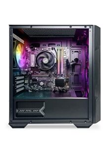 nsx gaming desktop gaming computer home&office pc ryzen 5 5600g, 16gb ddr4 3600, 512gb m2 nvme ssd, rgb fans, win 10 home 64-bit ready(ryzen 5 5600g) built in usa, 1 year warranty