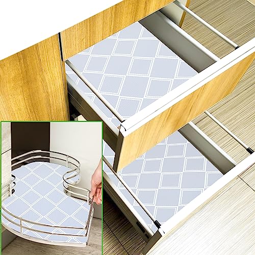 Shelf Liner Non Adhesive 10 Inch Wide X 20 Ft Kitchen Cabinets Drawer Liners Non Slip Waterproof Refrigerator Shelf Liners Heavy Duty Cupboard Liner Mat Pantry Bathroom Drawer Protector