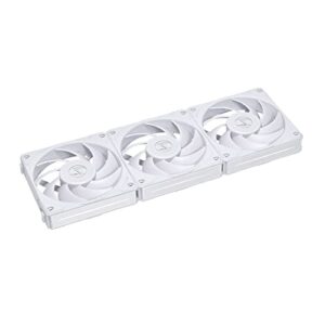 LIAN LI UNI Fan P28 120 Triple Pack White with a Fan Speed Controller - P28120-3W