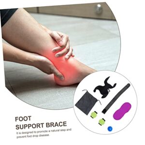 ULTECHNOVO 1 Set Foot Support Night Splint Foot Support Brace Tool Stand Elastic Ankle Night Splint Tendonitis Heel Ankle Wrap Foot Pronation Orthotics Brace Foot Drop Corrector Foot Drop