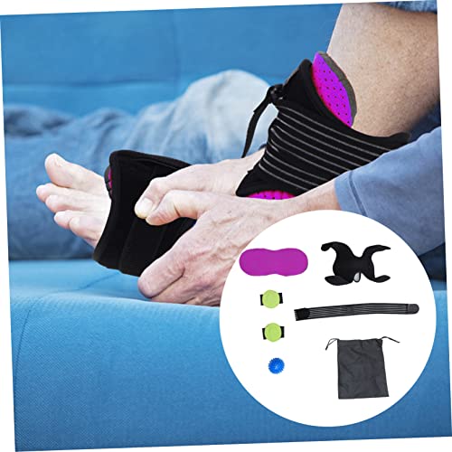 ULTECHNOVO 1 Set Foot Support Night Splint Foot Support Brace Tool Stand Elastic Ankle Night Splint Tendonitis Heel Ankle Wrap Foot Pronation Orthotics Brace Foot Drop Corrector Foot Drop