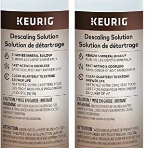 Descaling Solution for Keurig Coffee Machines with Free Direct Coffee Tea Est 2019 Sticker