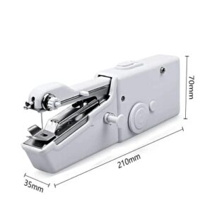 KONIEE Handheld Sewing Machine, Mini Portable Electric Sewing Machine for Adult, Easy to Use and Fast Stitch Suitable for Clothes,Fabrics, DIY Home Travel