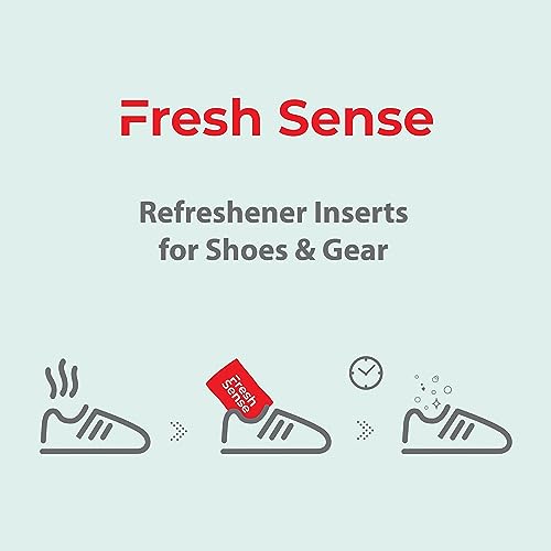 FreshSense - Odor Eliminator + Shoe deodorizer (2 Pack | 100g) Activated Bamboo Charcoal + Minerals - Air Purifying Bags - Natural Freshener Inserts for shoes, bags, gloves and more (Dyna Blend)