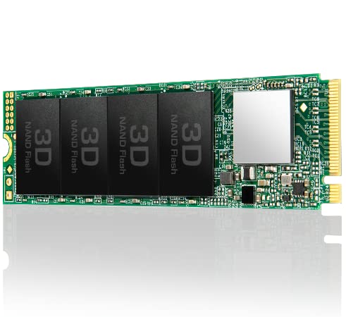 Transcend 250GB MTE115S NVMe Internal SSD - Gen3 x4 PCIe M.2 2280, Up to 3,200MB/s - TS250GMTE115S