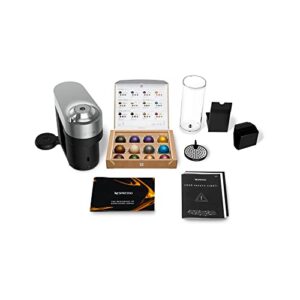 Nespresso Vertuo POP+ Deluxe Coffee and Espresso Machine by Breville, Titan