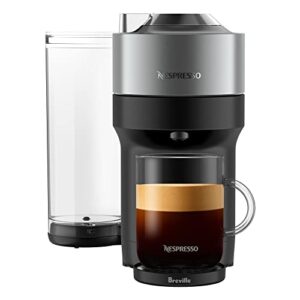 Nespresso Vertuo POP+ Deluxe Coffee and Espresso Machine by Breville, Titan