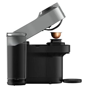 Nespresso Vertuo POP+ Deluxe Coffee and Espresso Machine by Breville, Titan