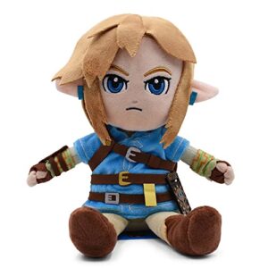 rgvv breath of the wild link stuffed plush wearing a false shield 10.8"