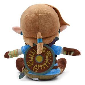 RGVV Breath of The Wild Link Stuffed Plush Wearing A False Shield 10.8"