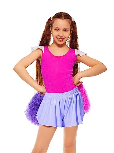 Flowy Shorts Girls Butterfly Tennis Skirts for Girls Teen Preppy Clothes Kids Running Activewear Athletic Skort Size 8