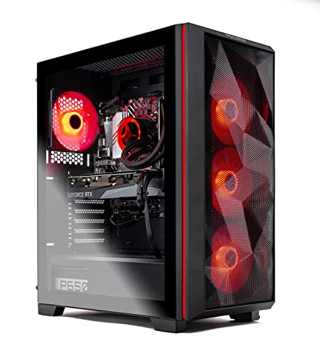 Skytech Gaming Skytech Chronos Gaming PC Desktop – Intel Core i7 13700F 2.1 GHz, NVIDIA RTX 4060 Ti, 1TB NVME SSD, 32GB DDR5 RAM RGB, 650W Gold PSU, 360mm AIO, 11AC Wi-Fi, Windows 11 Home 64-bit