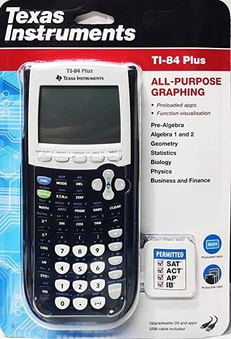 Texas Instruments 84PL/FC/1L1/A1 Ti 84 Plus Graphics Calc Box