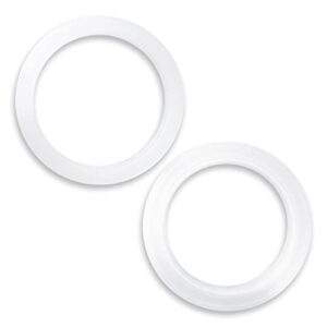 neouza 51mm brewing group head silicone gasket 2pcs compatible with delonghi dedica ec680/ec685/820/850/860 smeg ecf01