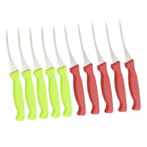 zerodeko 10pcs shrimp cutter cleaning tools plastic cleaner seafood deveiner prawn shrimp line knife shrimp cleaner shrimp shell peeler shrimp line remover shrimp removal peel pp plastic