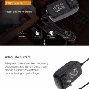 DKKPIA AC Adapter for RCA ProV730 ProV742 8mm Video Camcorder Power Supply Cord Charger