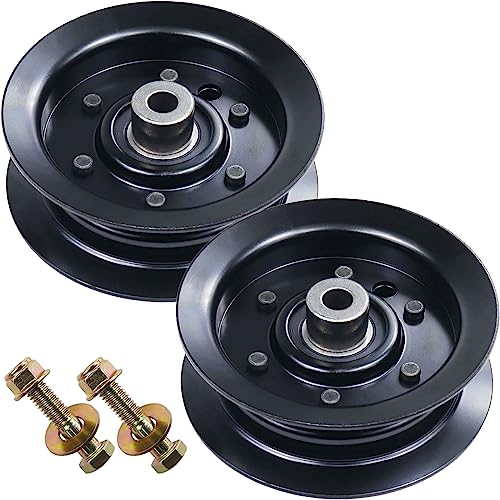 POSFLAG 2 Pack 106-2175 Idler Pulley Replaces eXmark 132-9420, 106-2175, Toro 132-9420, 106-2175 for Toro TimeCutter SS 3200, SS 3216, SS 4216, SS 4235, SS 4260, SS 5035, SS 5060, SS 5000 Riding Mower