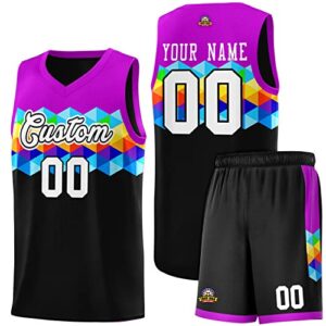 personalized basketball jersey and shorts team name number logo-custom basketball jersey uniform for men women kids