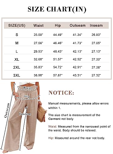 Angerella Womens Casual Elastic Waist Stripe Comfy Jogging Jogger Pants with Pockets Black M