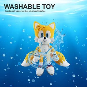 Adenzai Yellow Sonic Plush Action Figure Animal Hedgehog Super Sonic Ray Flying Squirrel Movie Plush Gift Plush for Kids Boys & Girls Sonic The Hedgehog Toy Tails Plush, Knuckles Plush 12 Inches